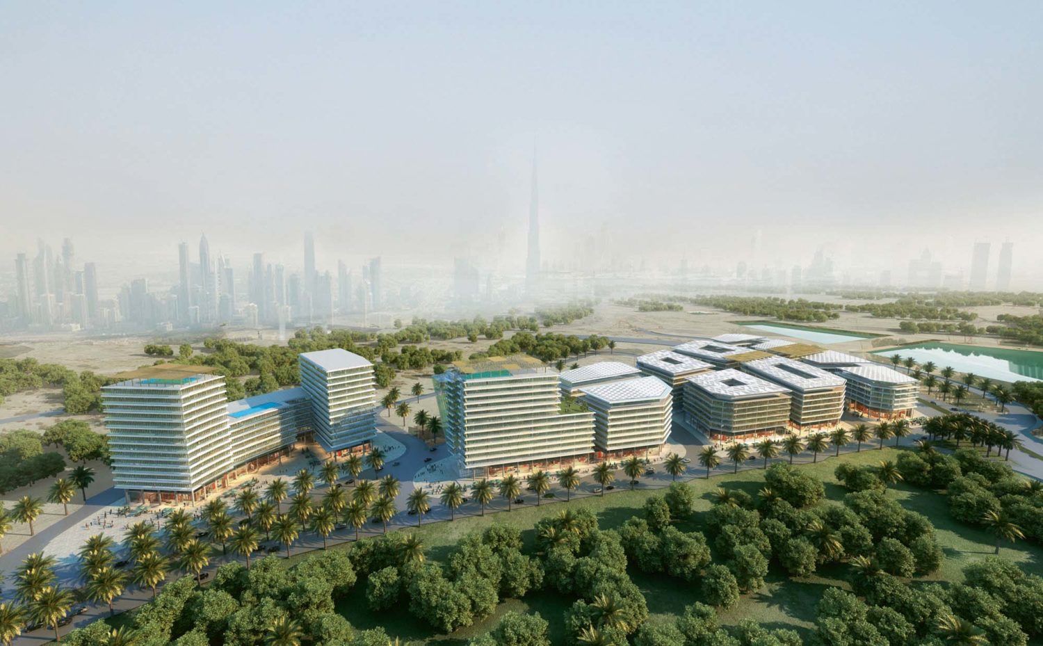 Emaar Business Park – U+A Architecture, Interior Design, Urban Planning ...